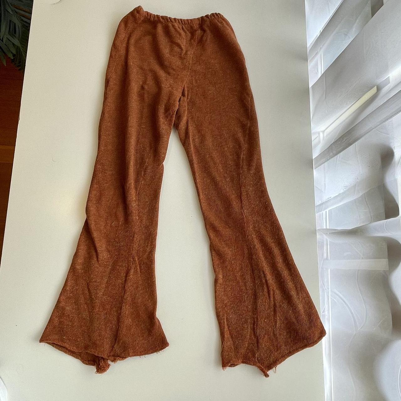 Handmade Wool Flares Super cute knit flares I... - Depop