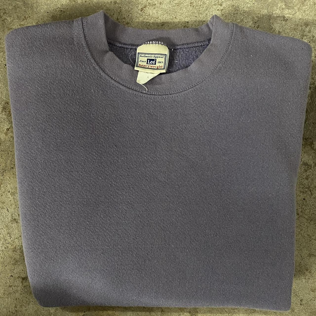 Lee Heavyweight Authentic Apparel Vintage Sweatshirt - Depop