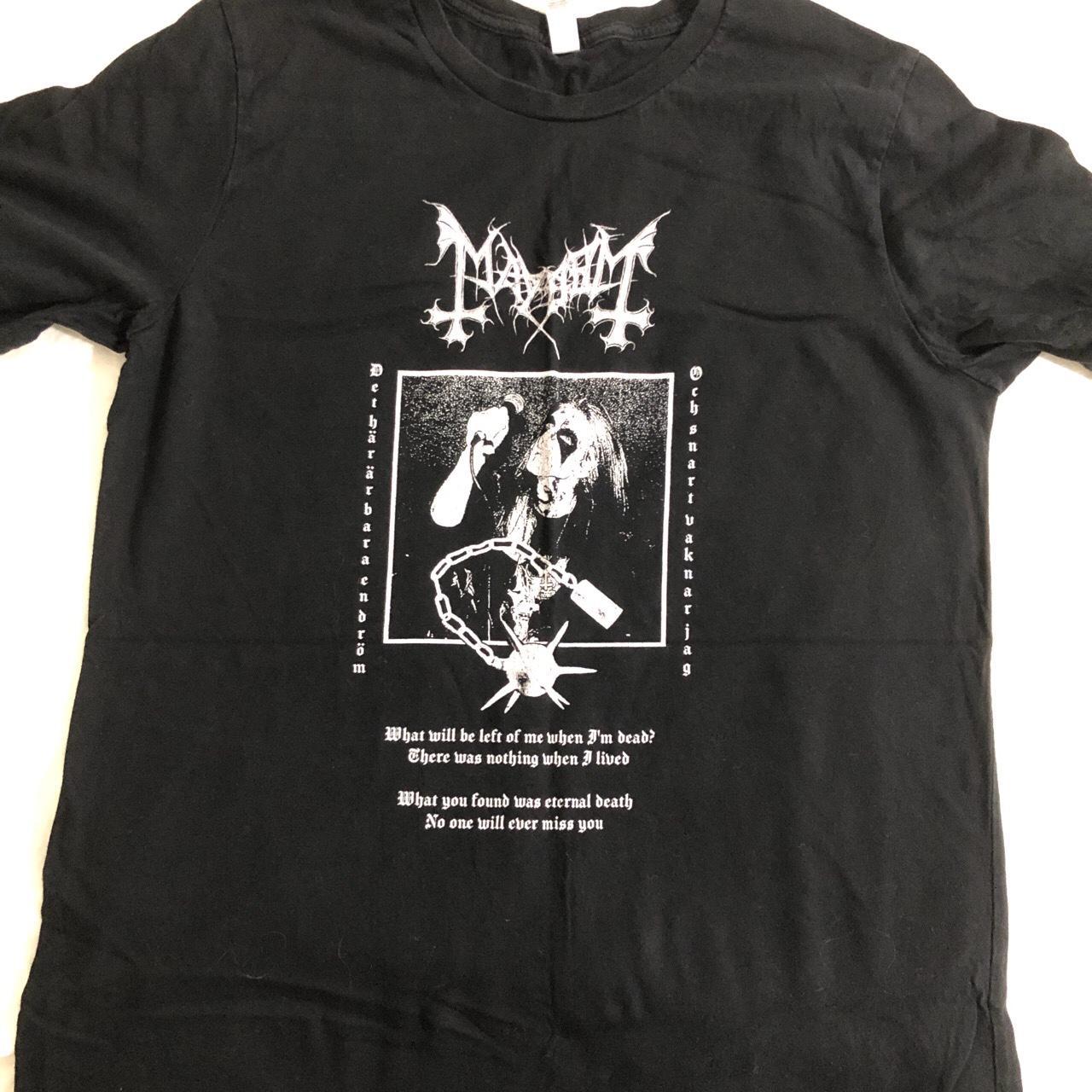 MAYHEM dead bootleg t shirt lol...super soft t shirt... - Depop
