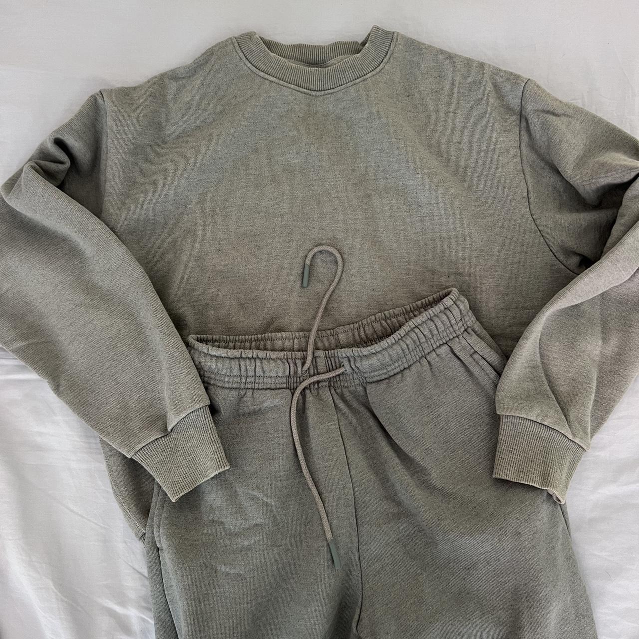 Sage green Bonds Tracksuit Set Unisex XS fits... - Depop