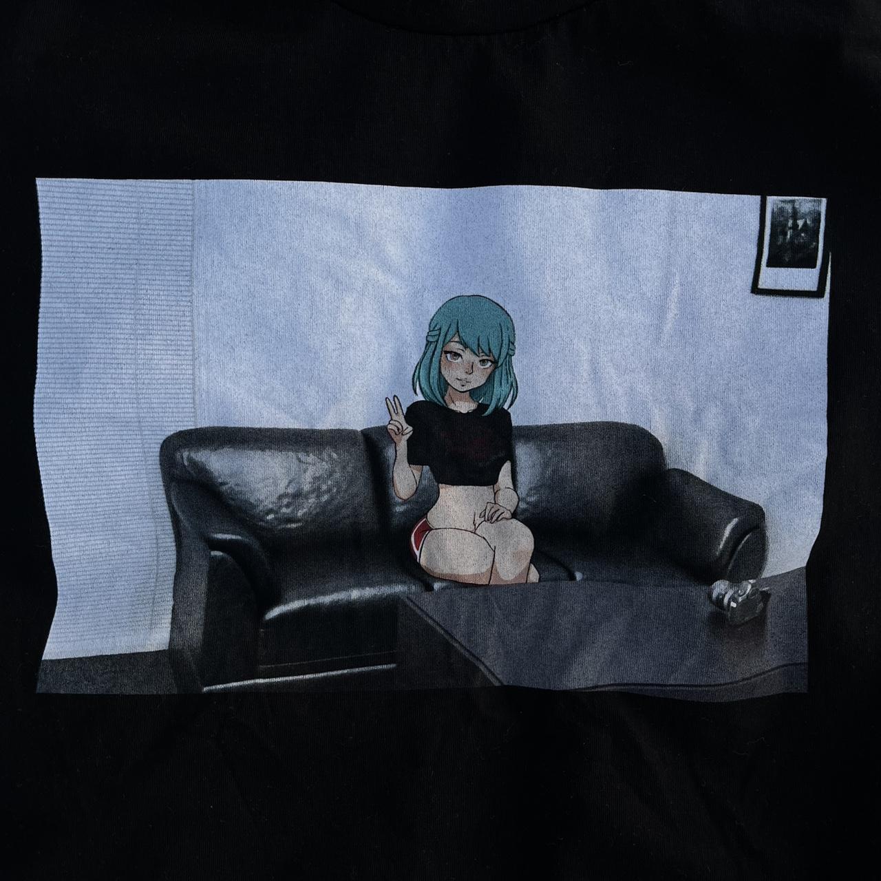 🛋️ casting couch die sentai anime girl shirt... | Depop