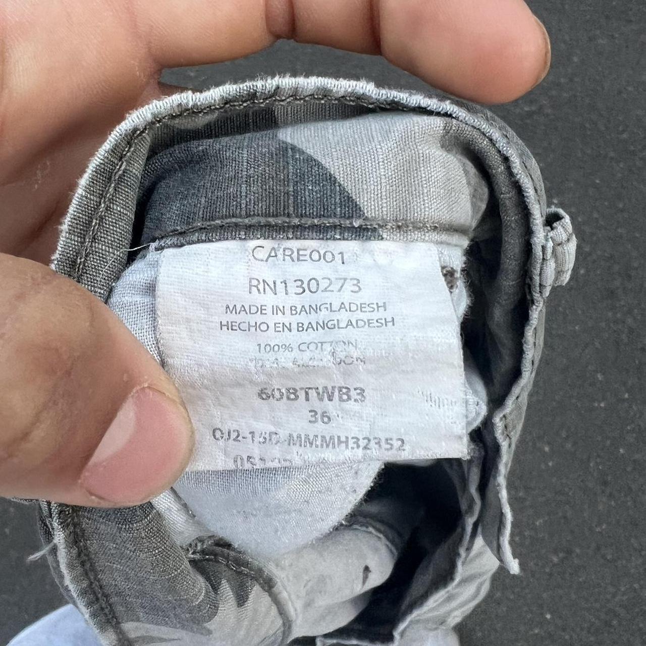 Camo Cargo jorts. Wrangler baggy jorts. Size 36... - Depop