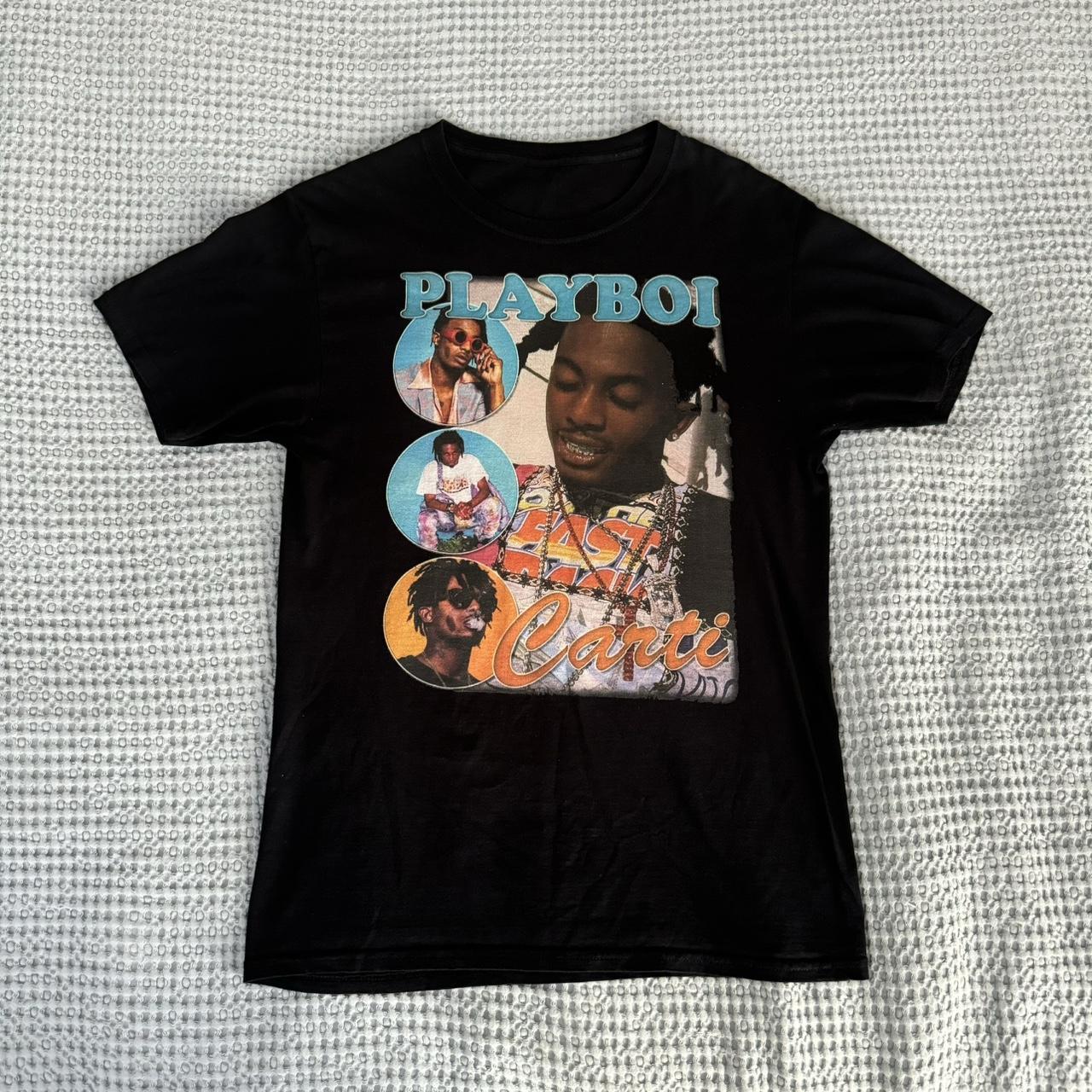 Playboi Carti graphic tee DM BEFORE BUYING SO I CAN... - Depop