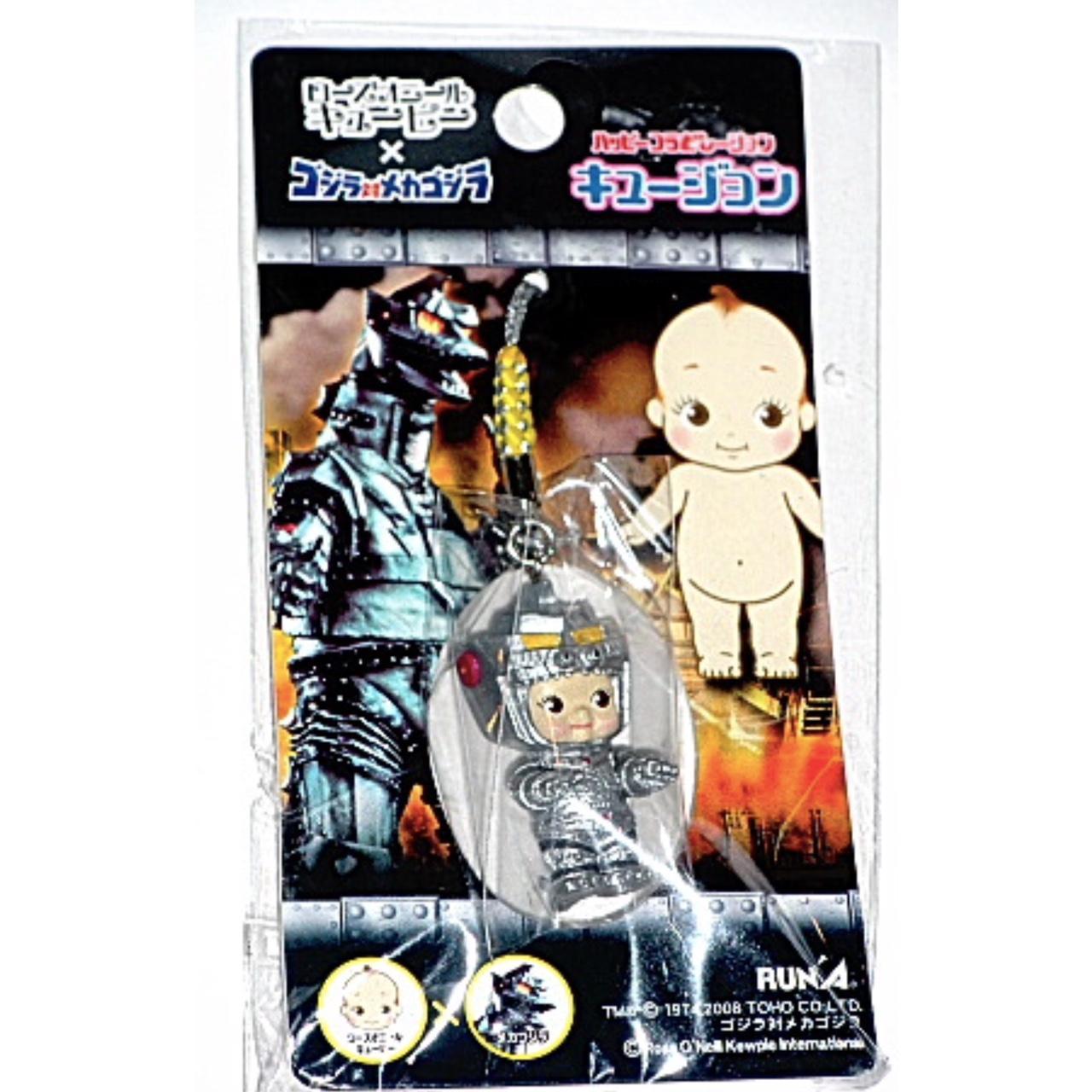 ISO this kewpie x mechagodzilla collab phone charm... - Depop