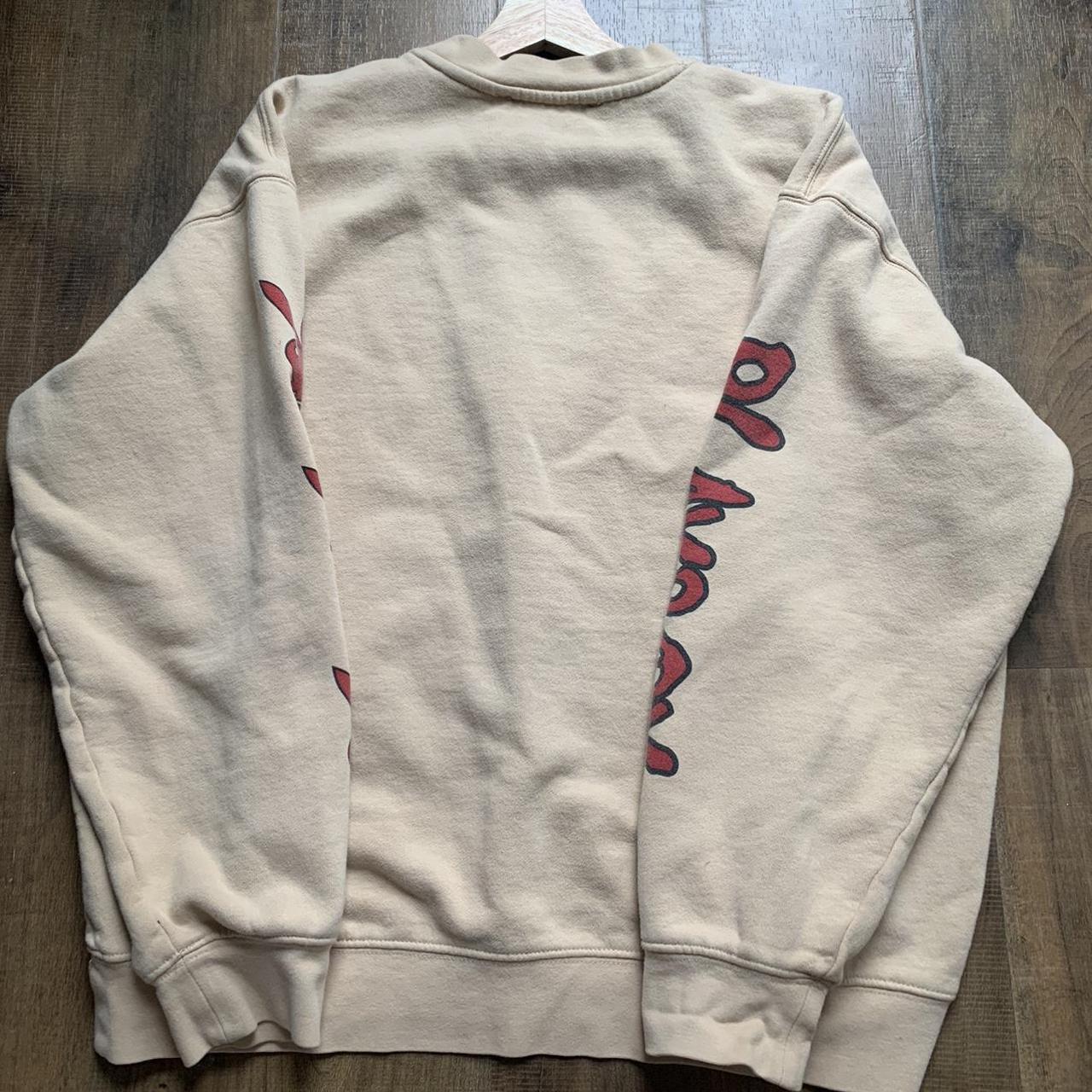 PLAYBOY sweatshirt light staining reflected in the... - Depop