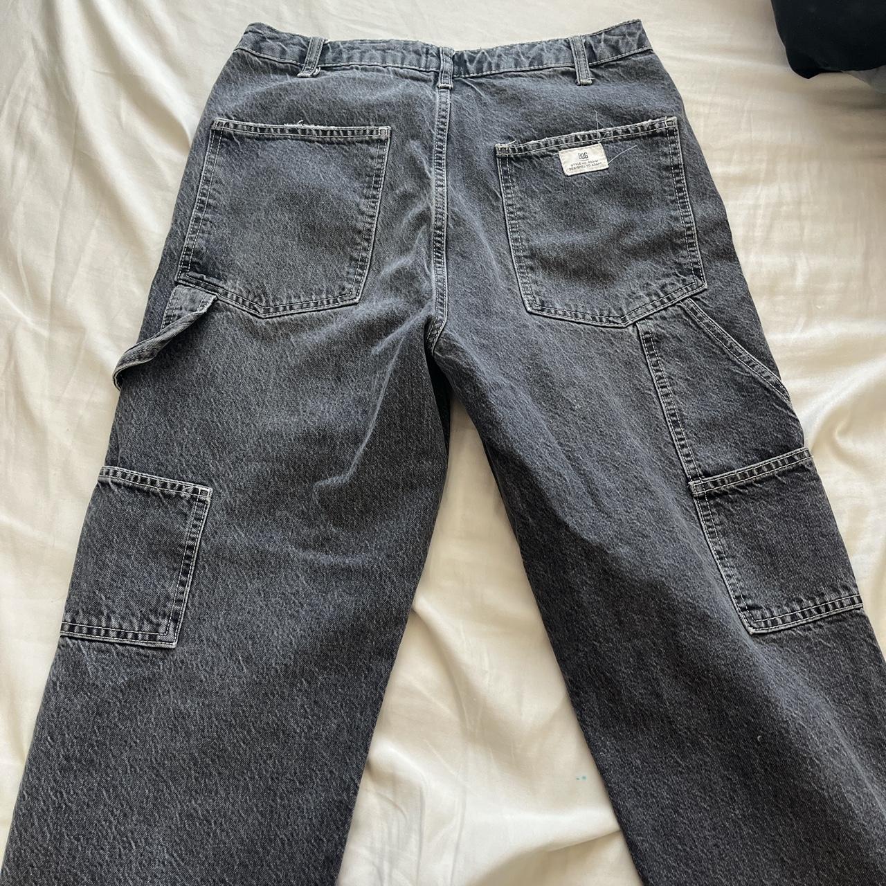 Women’s washed black BDG cargo jeans from Urban... - Depop