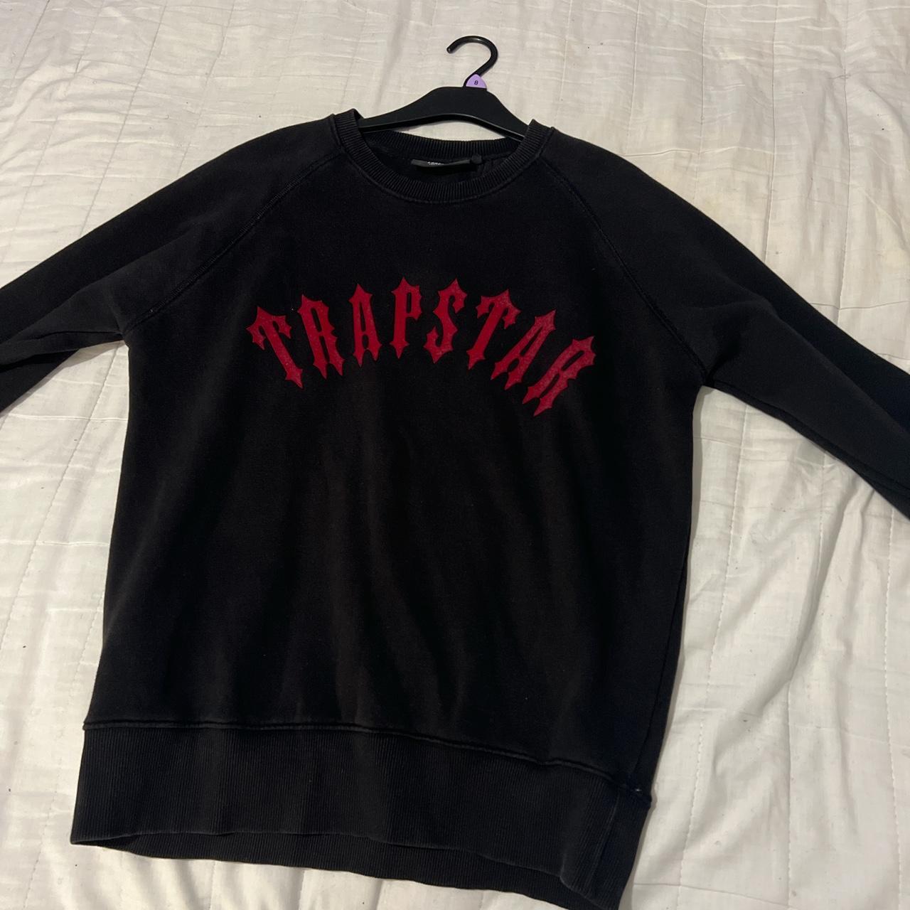 Trapstar crewneck sweatshirt - good condition size L - Depop