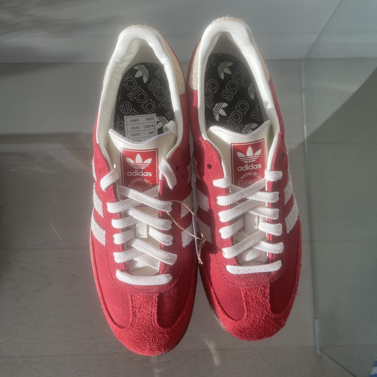Samba OG TAL Better Scarlet | Off White | Sand... - Depop