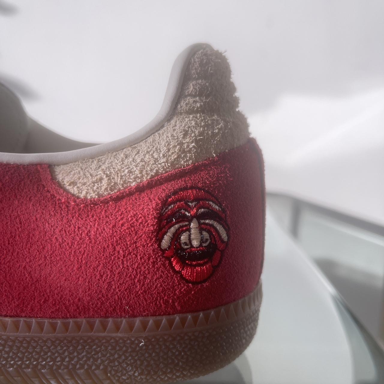 Samba OG TAL Better Scarlet | Off White | Sand... - Depop