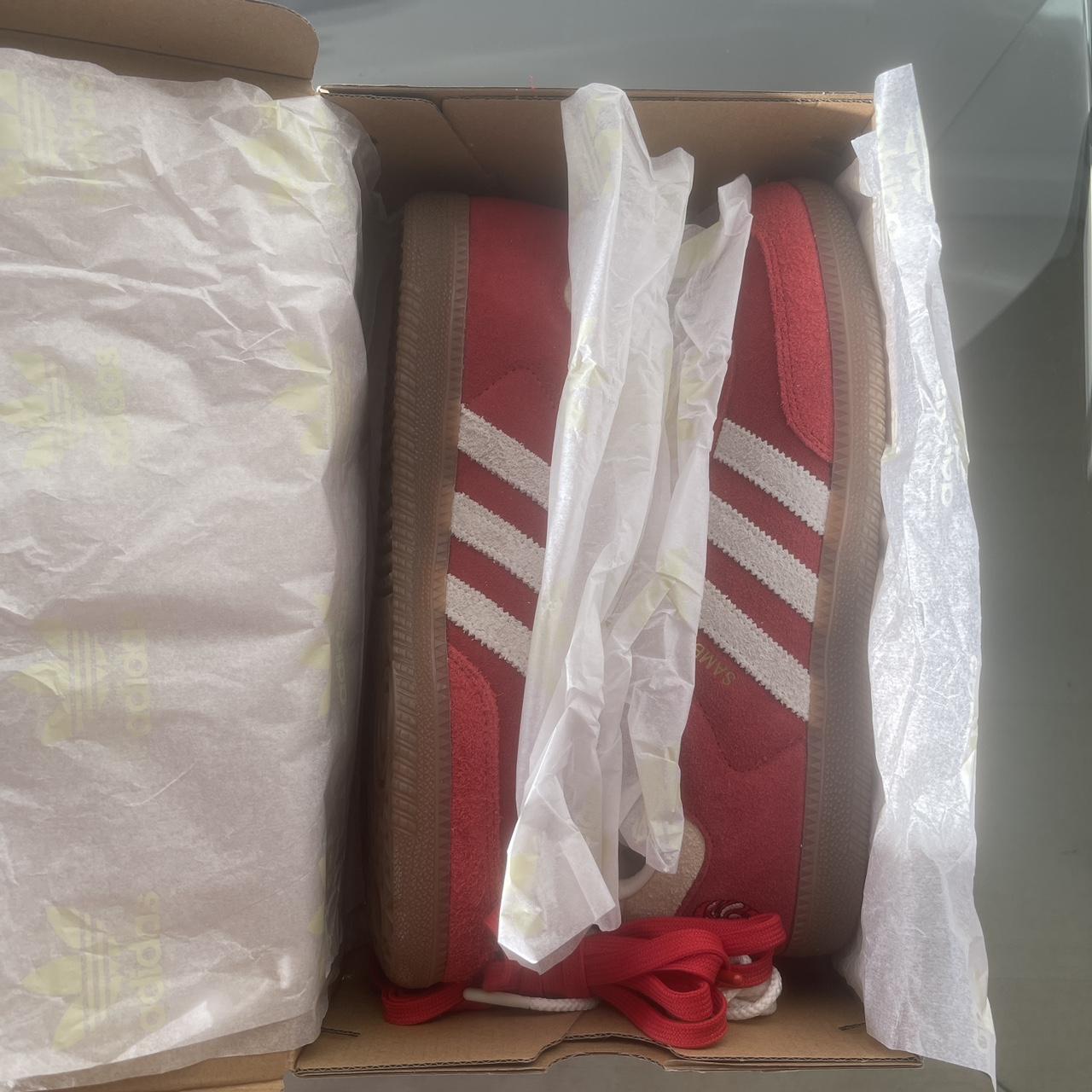 Samba OG TAL Better Scarlet | Off White | Sand... - Depop