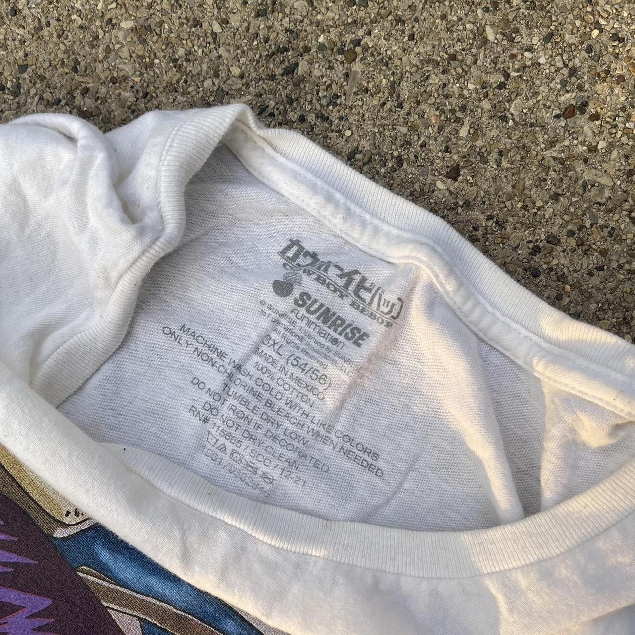 Cowboy Bebop T-shirt Measurements: 28in x 28in... - Depop