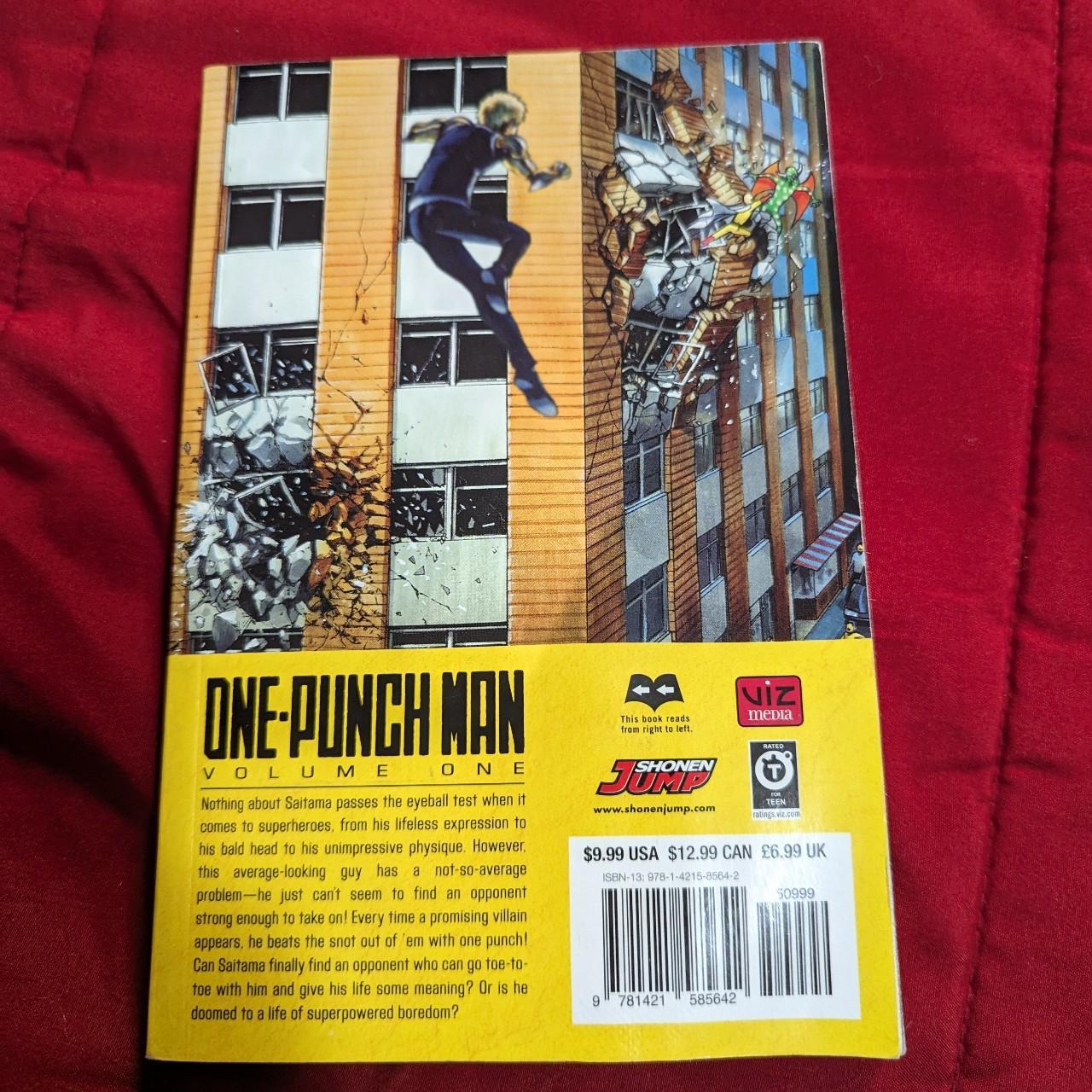 One-Pinch Man Manga Volume 1 Has slight water... - Depop