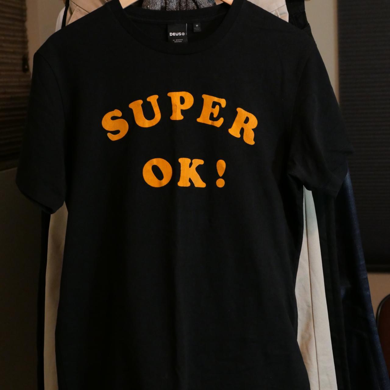 Used "SUPER OK!" Deus Ex Machina T-shirt Size... - Depop