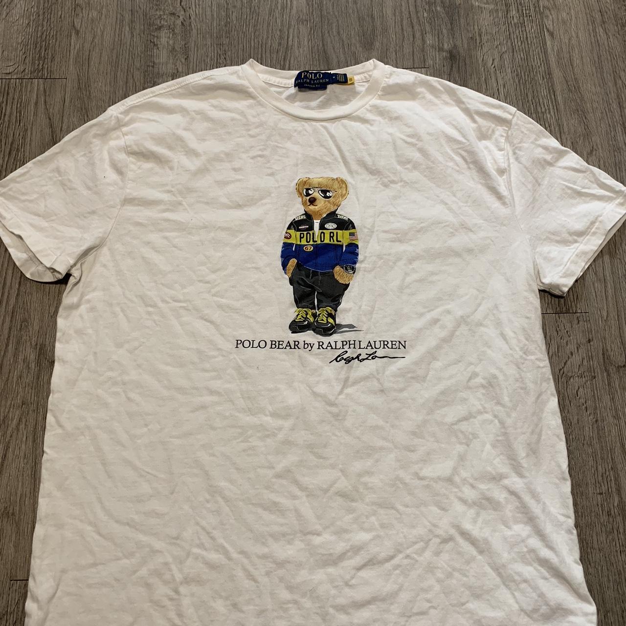 Polo Bear by Ralph Lauren Tee Shirt Send offers or... - Depop