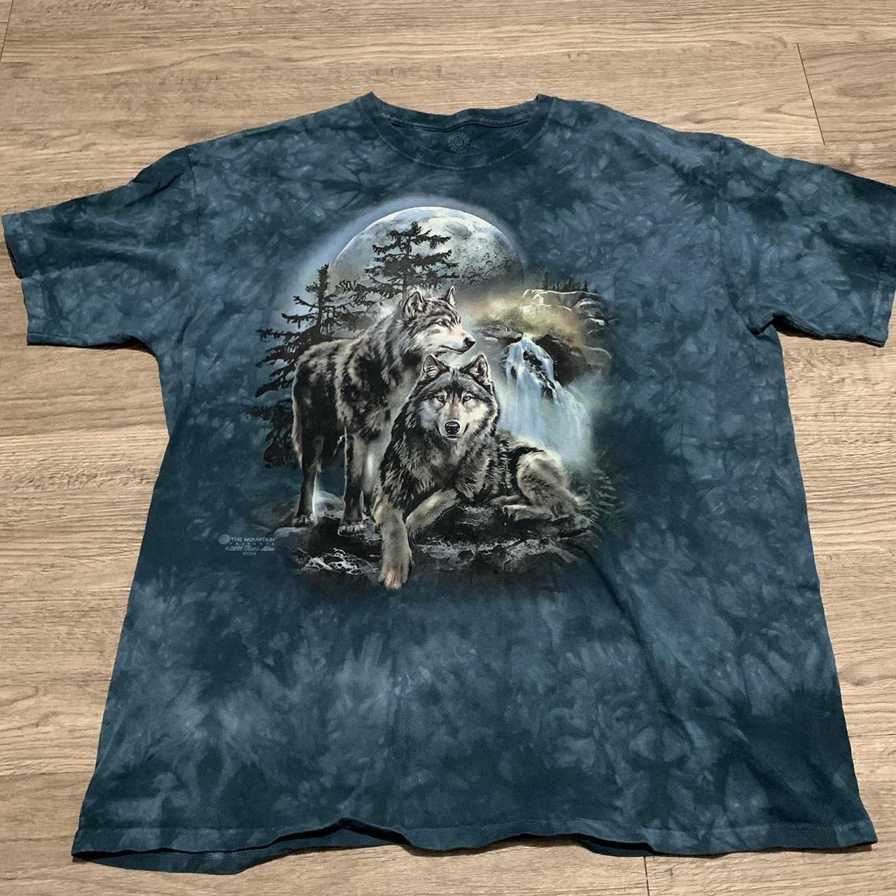 2015 The Mountain Wolves Acid Wash Tee Shirt Don’t... - Depop