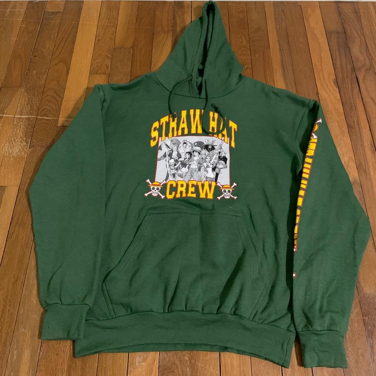 Heather Green Straw Hat Crew One Piece Manga Anime... | Depop