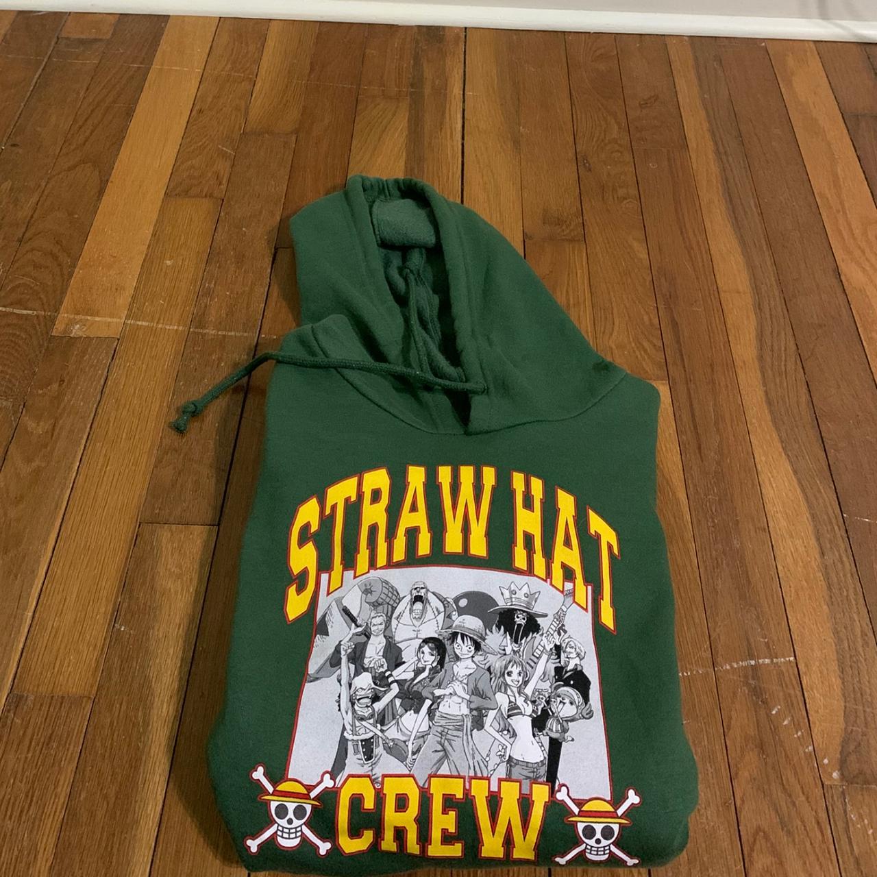 Heather Green Straw Hat Crew One Piece Manga Anime... | Depop