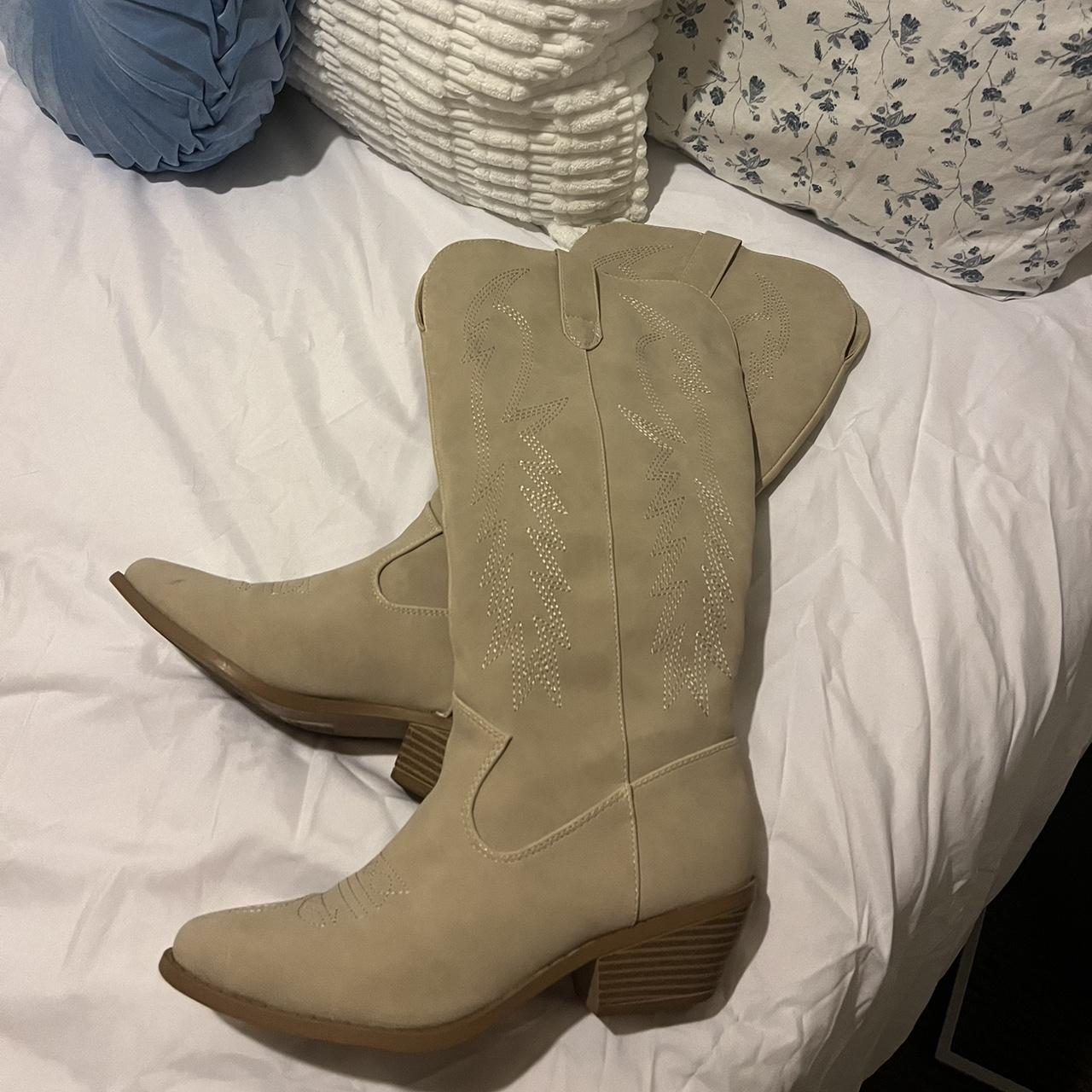 SODA cowboy boots. Worn once for Taylor swift... - Depop