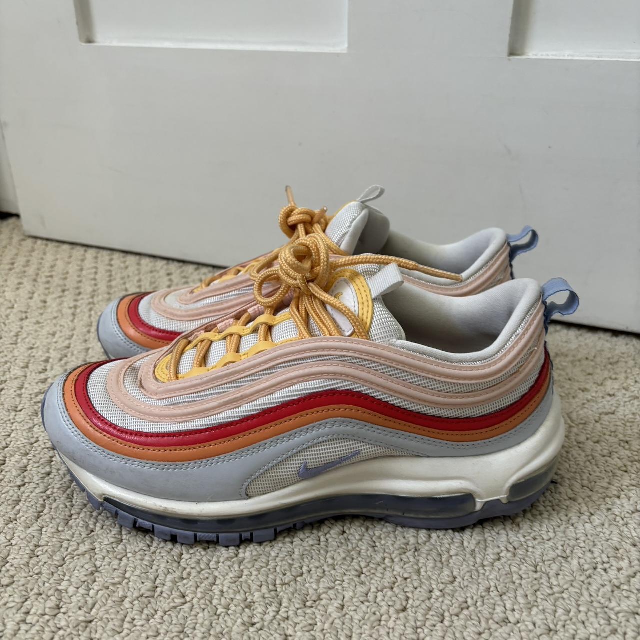 Nike Air Max 97s Multi-Color - Depop