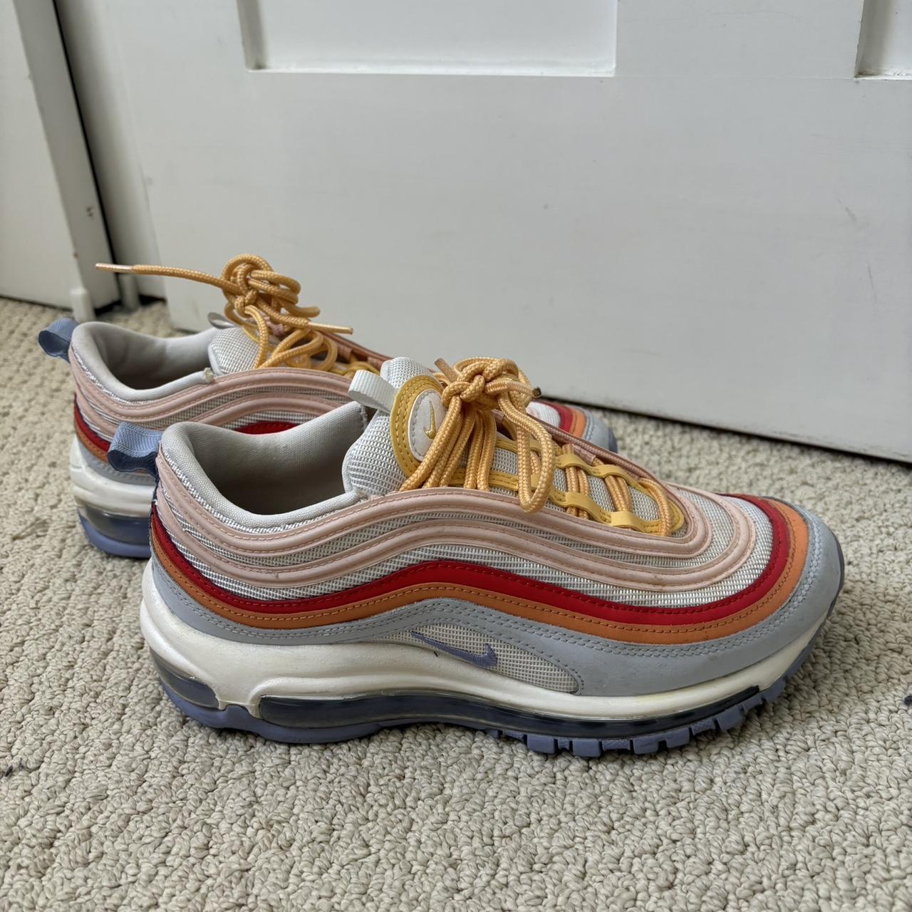 Nike Air Max 97s Multi-Color - Depop