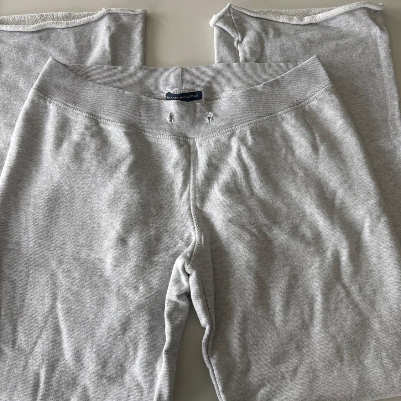 Brandy Melville Heather Grey Rainey Baggy... | Depop