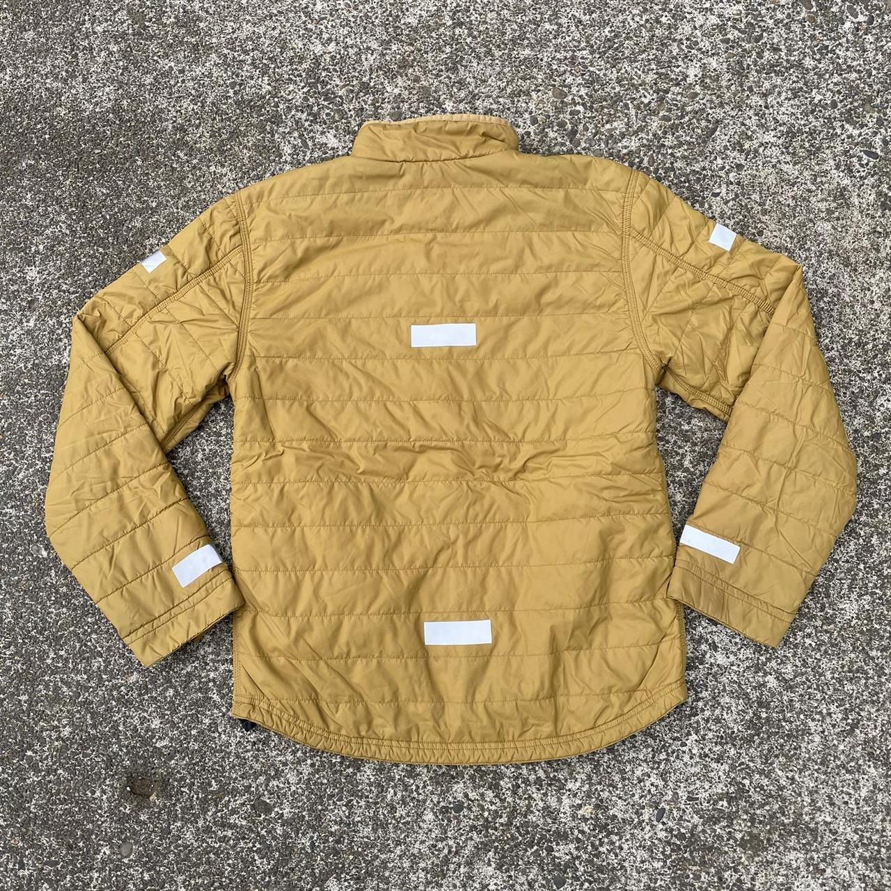 Mustard Yellow Carhartt Puffer Jacket 3M Tape Tiny... - Depop