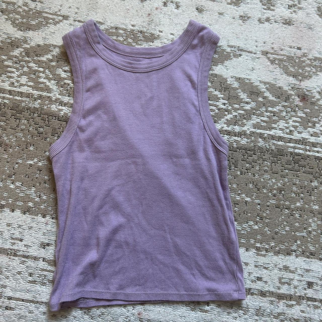 urban purple tank top super cute for summer and very... - Depop