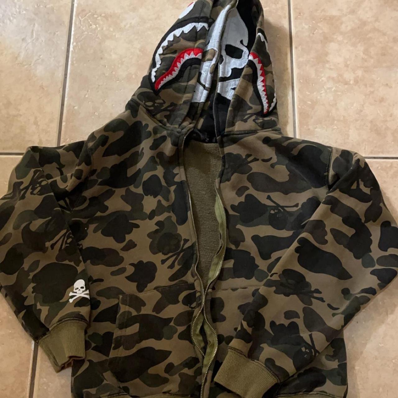 Bape x Mastermind jacket Super rare piece🔥 Broken... - Depop