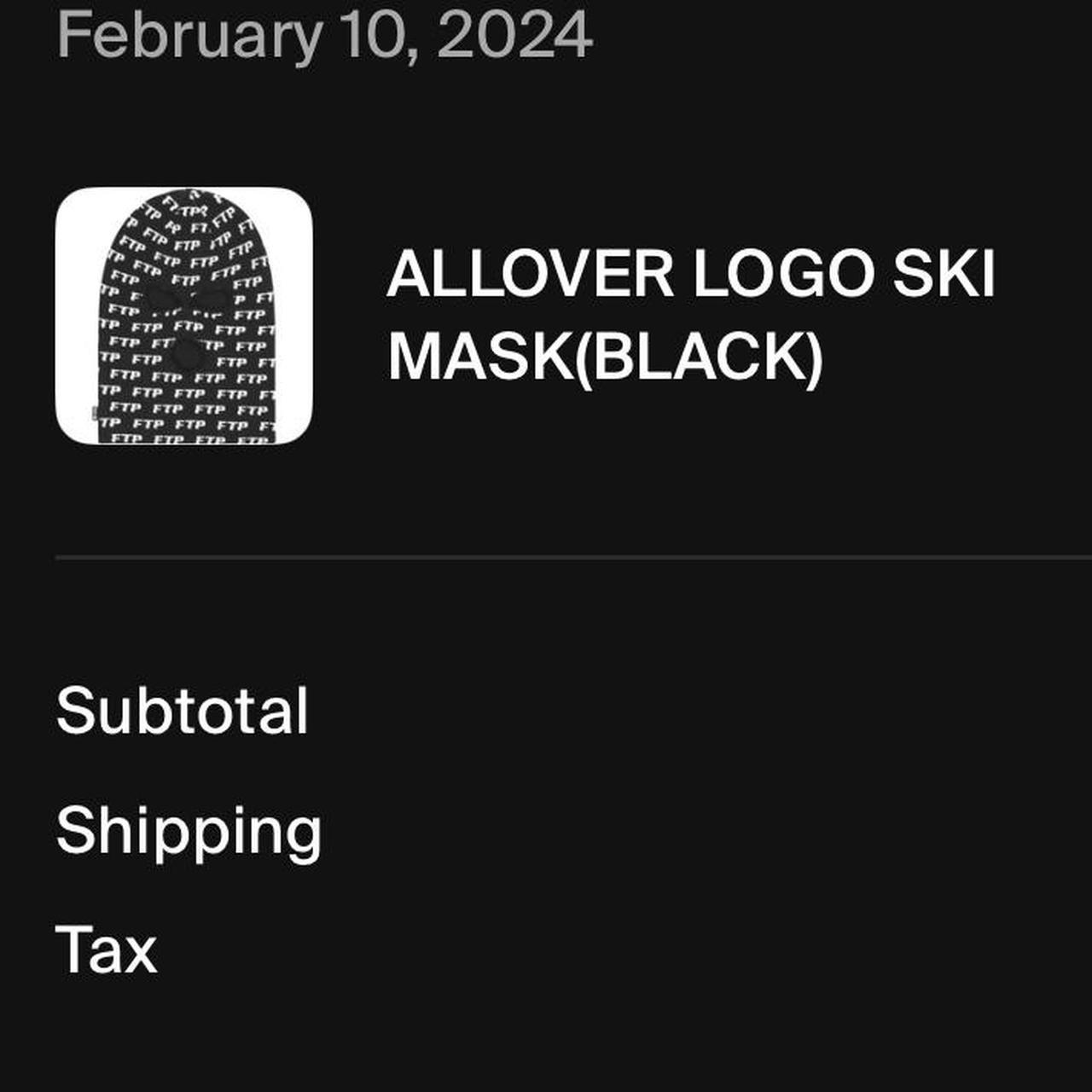 FTP SKI MASK BRAND NEW NEVER WORN IN HAND. NEXT DAY... - Depop