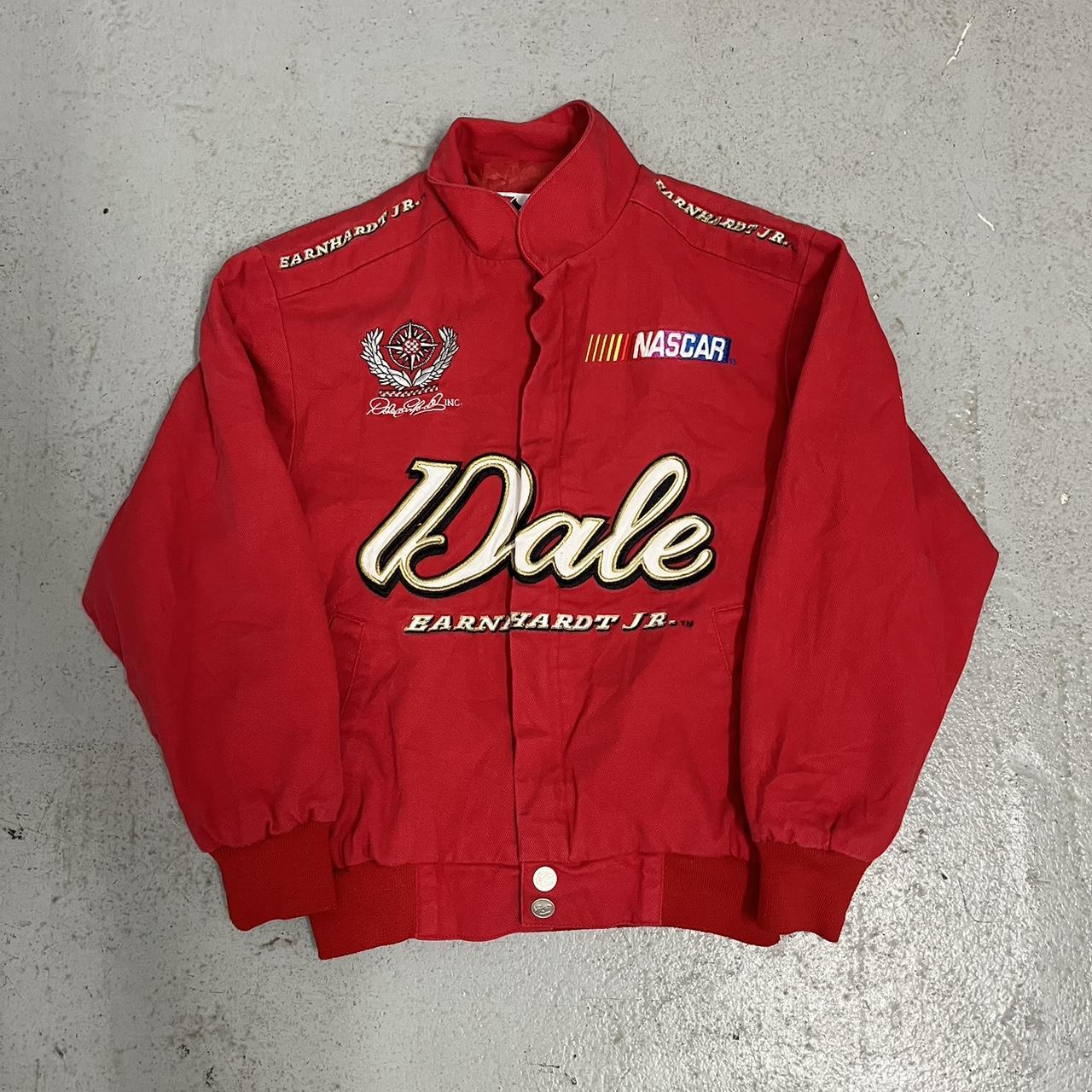 Chase Authentics Dale Earnhardt Jr. Racing Jacket... - Depop