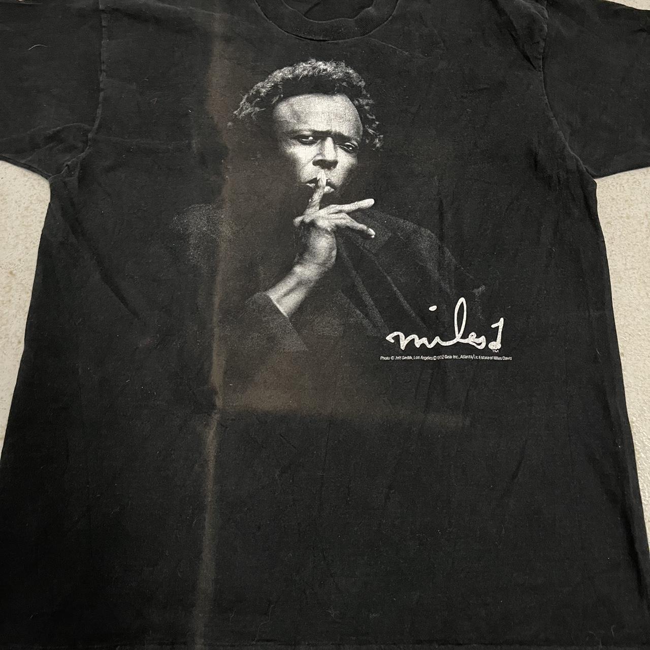 Vintage 1992 Rare Miles Davis Tour Jeff Sedlik... - Depop
