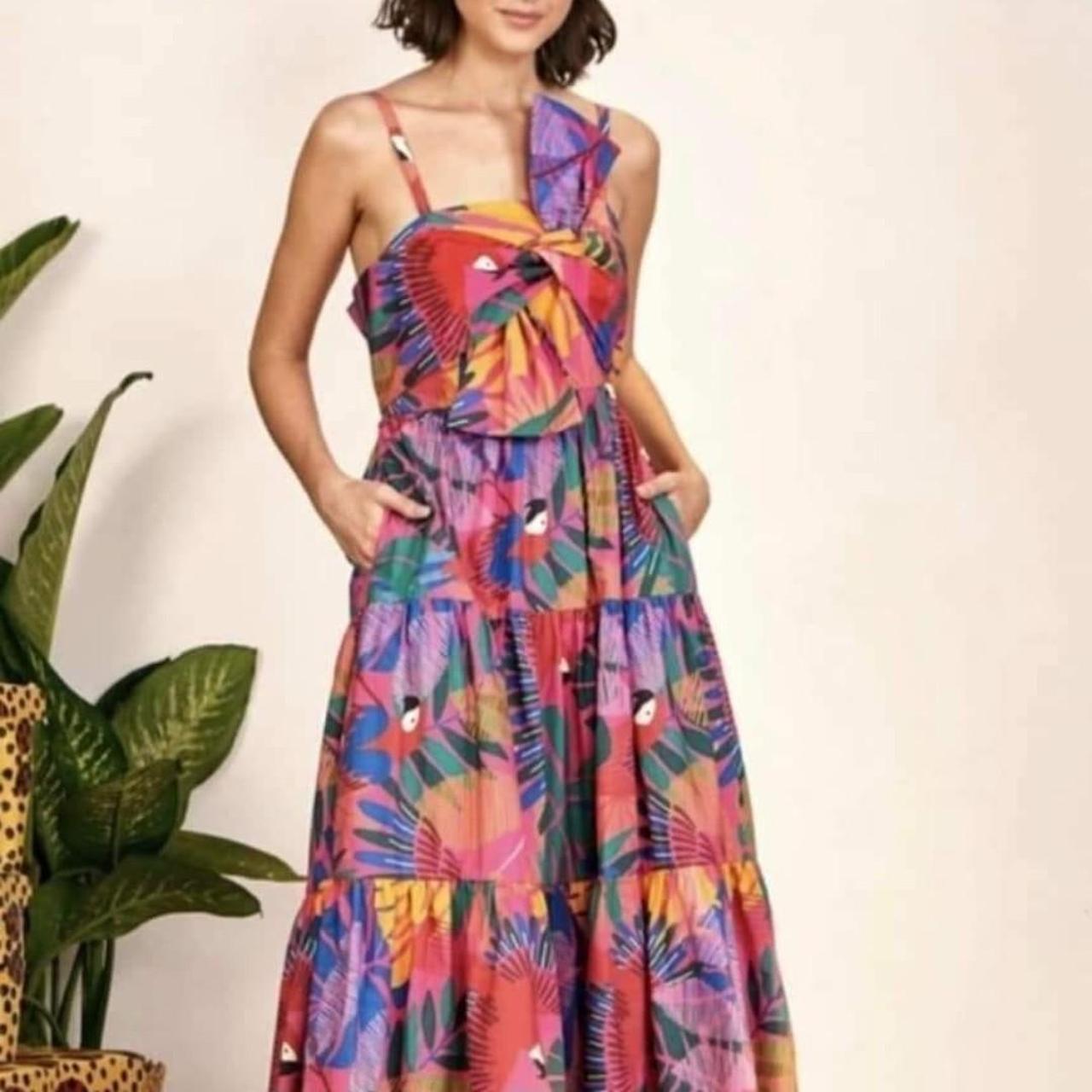 NWT Farm Rio Dress. Size Small #farmrio #dress... - Depop