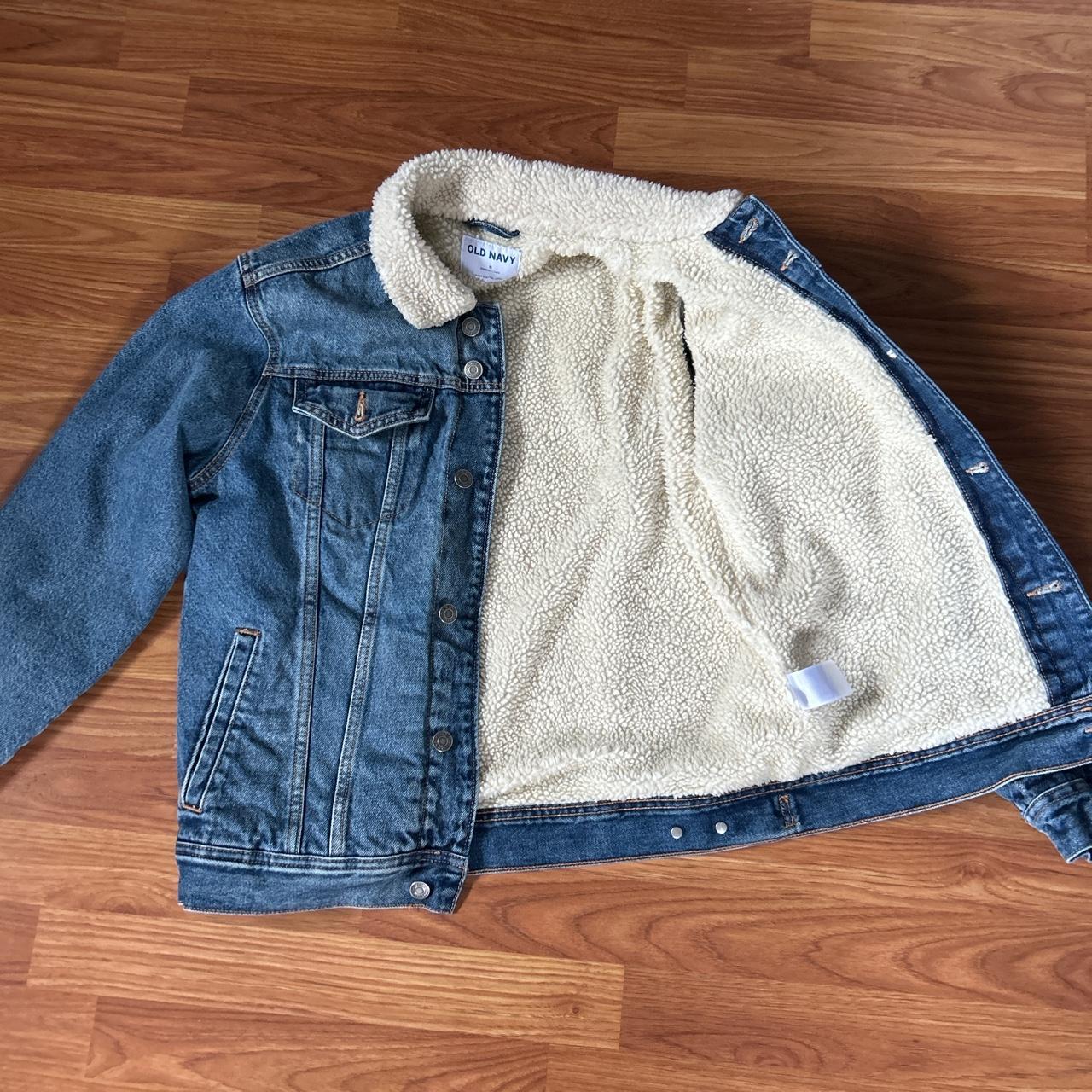 Old Navy Jean Jacket Mens Size Small! like brand new... - Depop