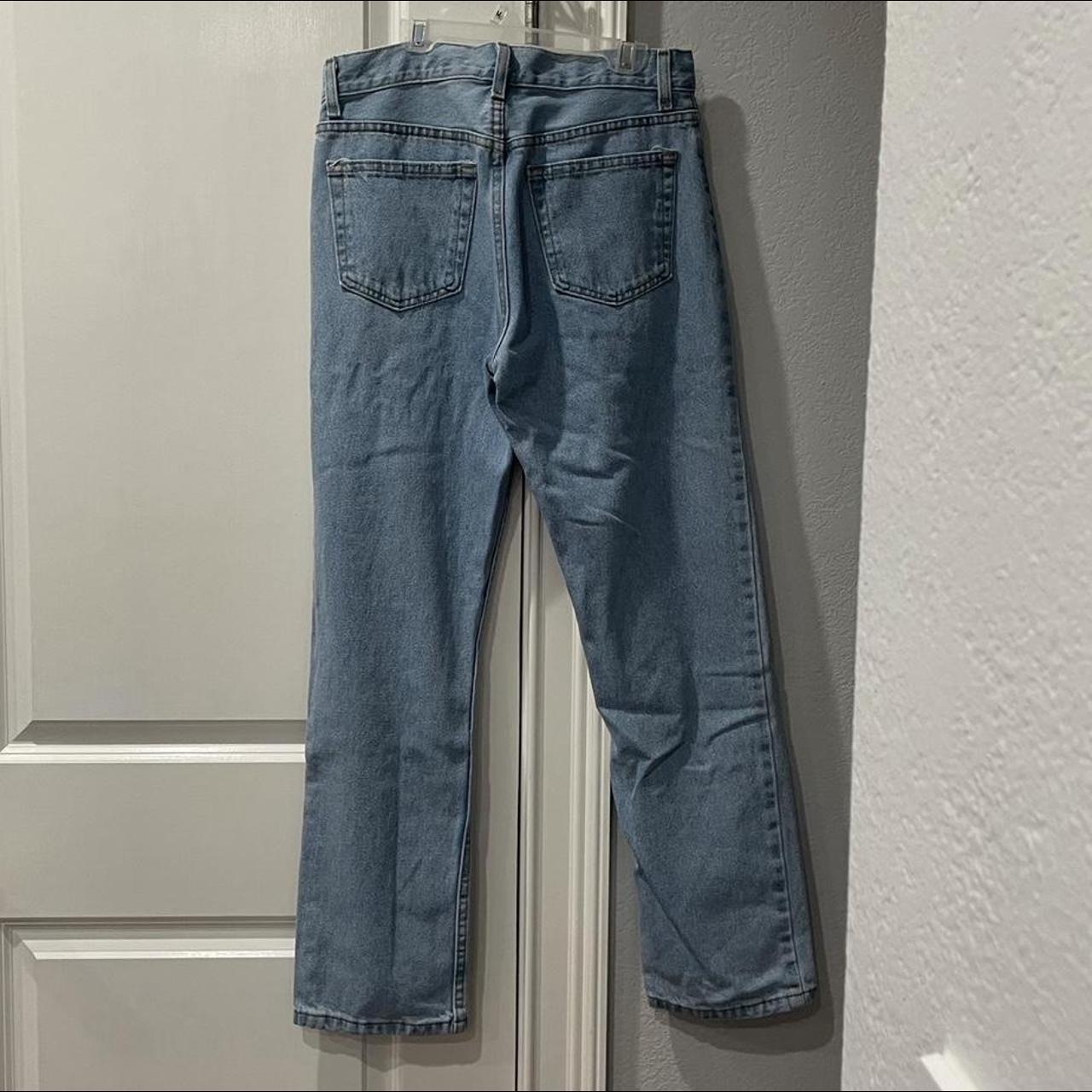 Blue Jeans Regular Fit Blue George jeans regular... - Depop