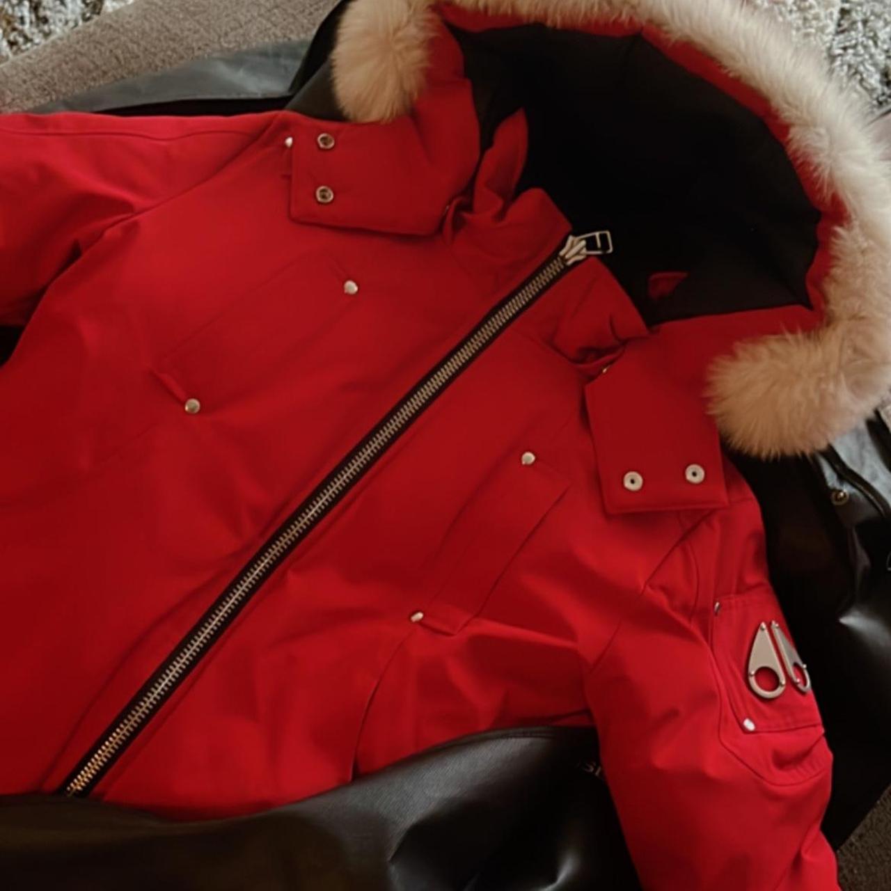 BRAND NEW Moose Knuckles Coat Kids. SIZE M - Depop