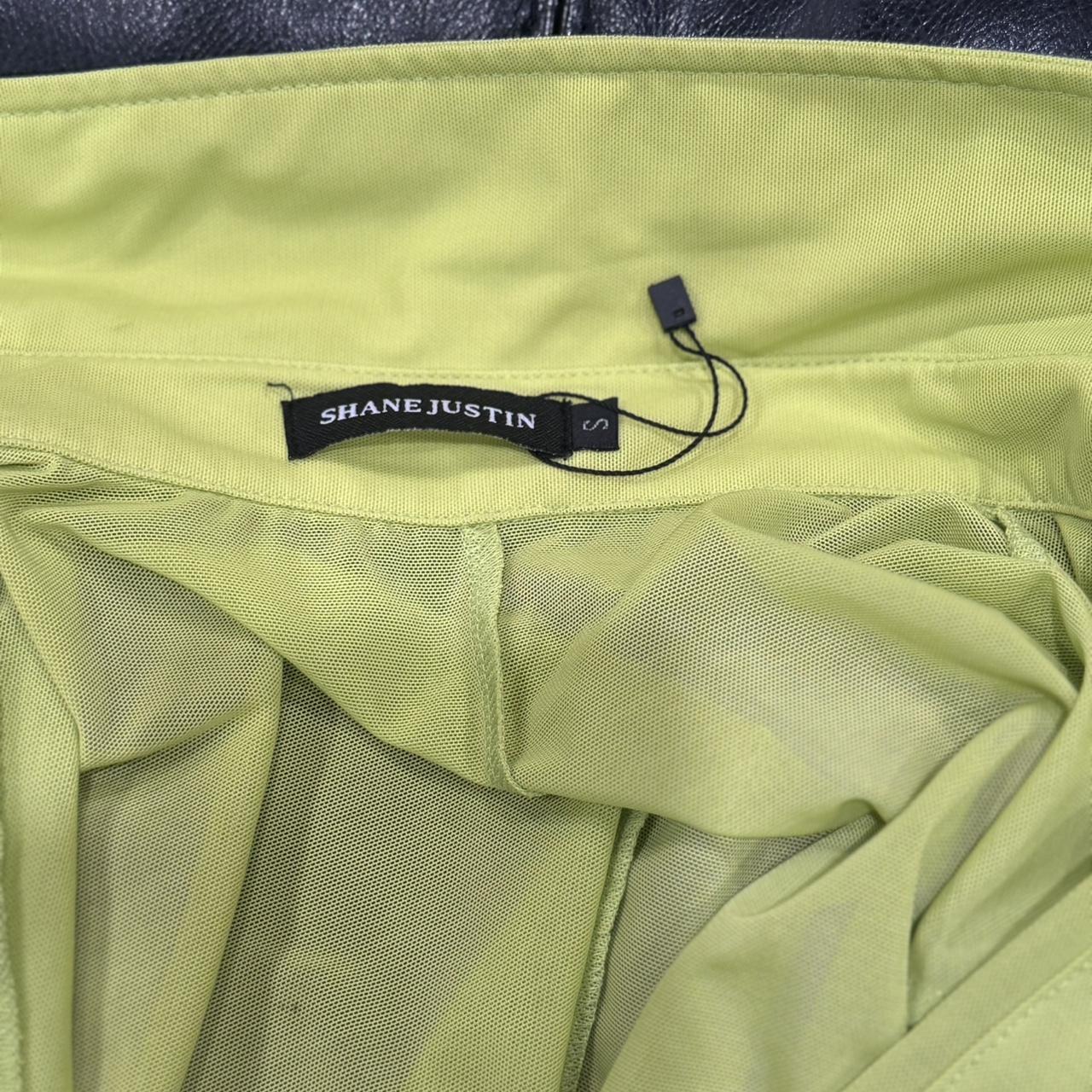 Neon mesh jumpsuit runway fashion women XS - Depop