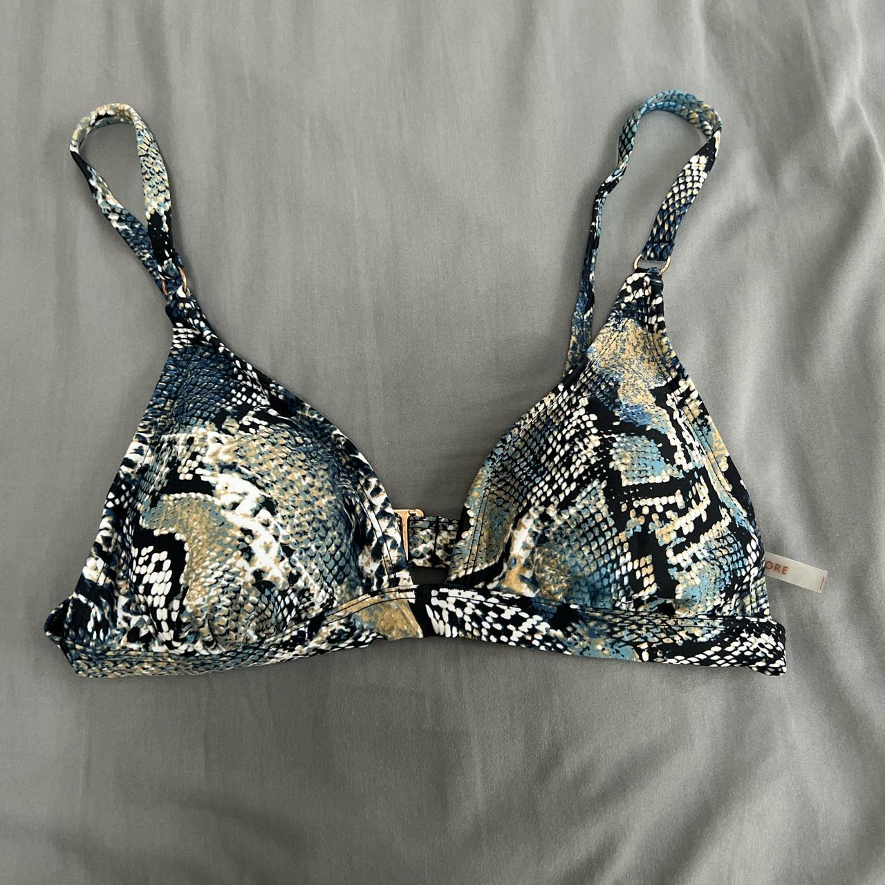 Shade and shore snake skin bathing suit Size small... - Depop
