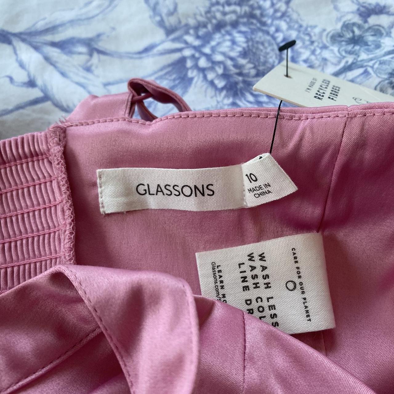 pink glassons corset 🩰⭐️ unused, still has tag... - Depop