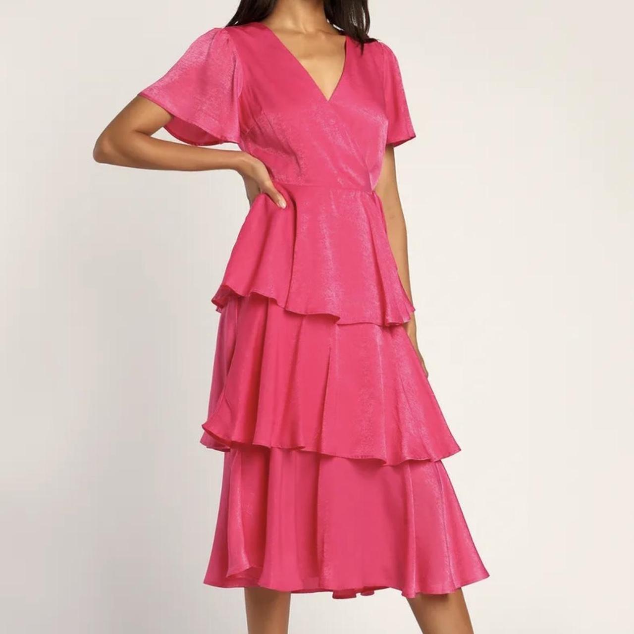 Pink Lulu dress. - Depop