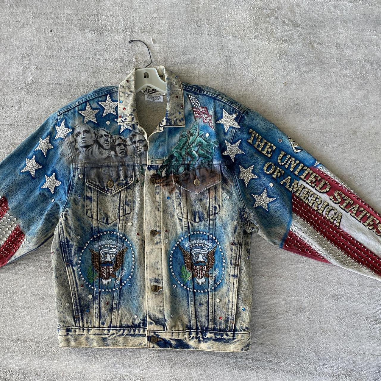 Tony Alamo "United States of America" Rhinestone... | Depop