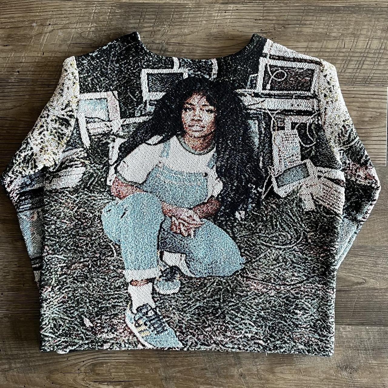 SZA CTRL Tapestry Sweater - Depop