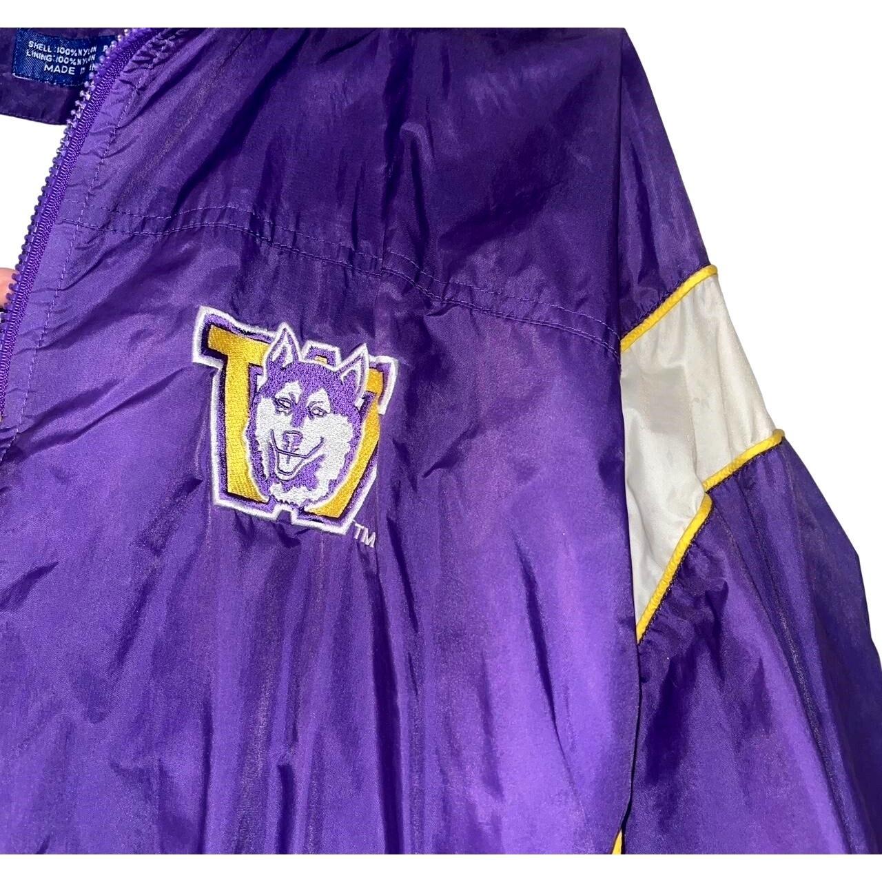 UW Washington Huskies 90s STARTER windbreaker jacket... | Depop
