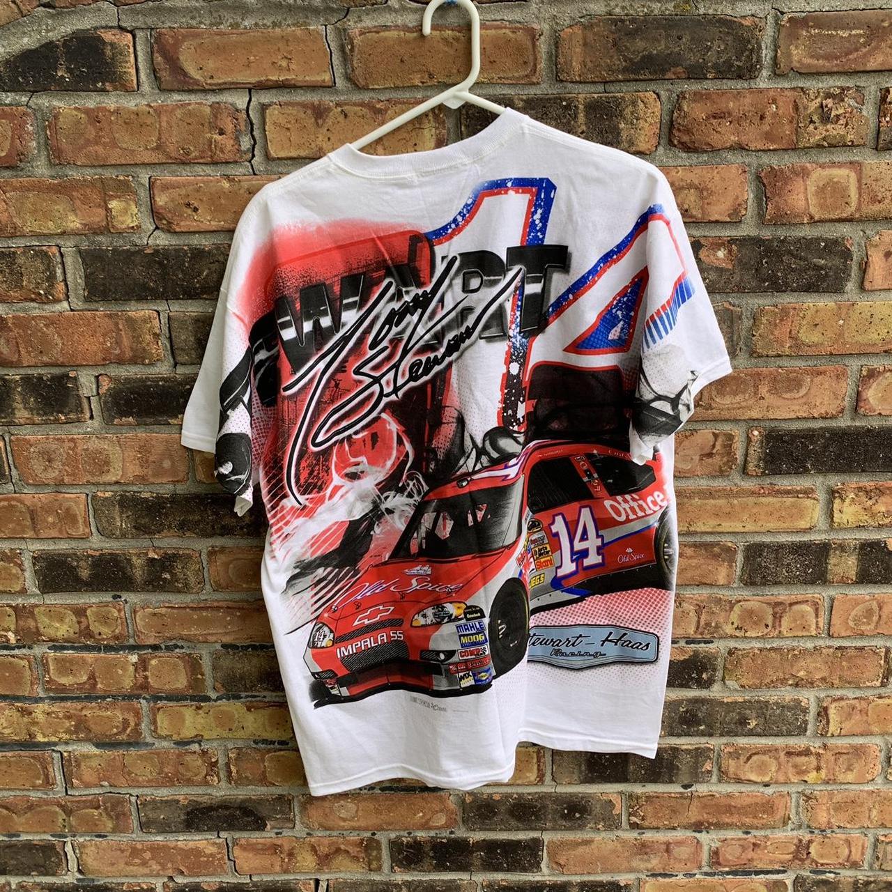All Over Print Nascar Graphic Shirt!! Super clean... - Depop