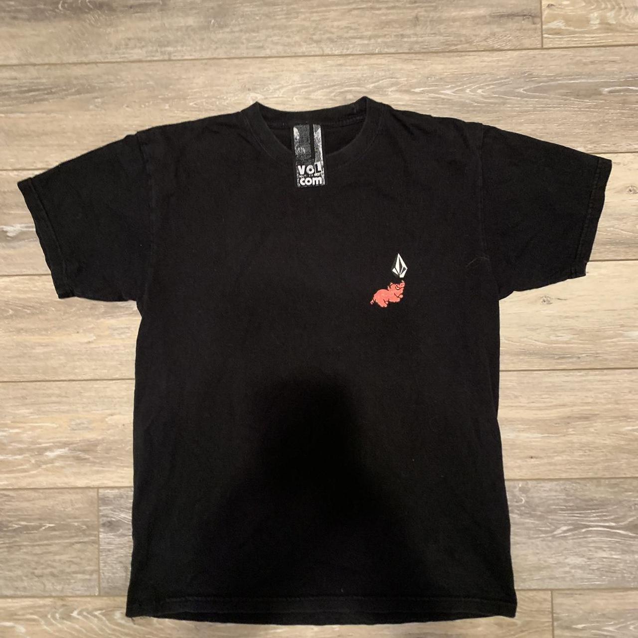 Vintage Volcom Graphic Tee Great Condition Size... - Depop