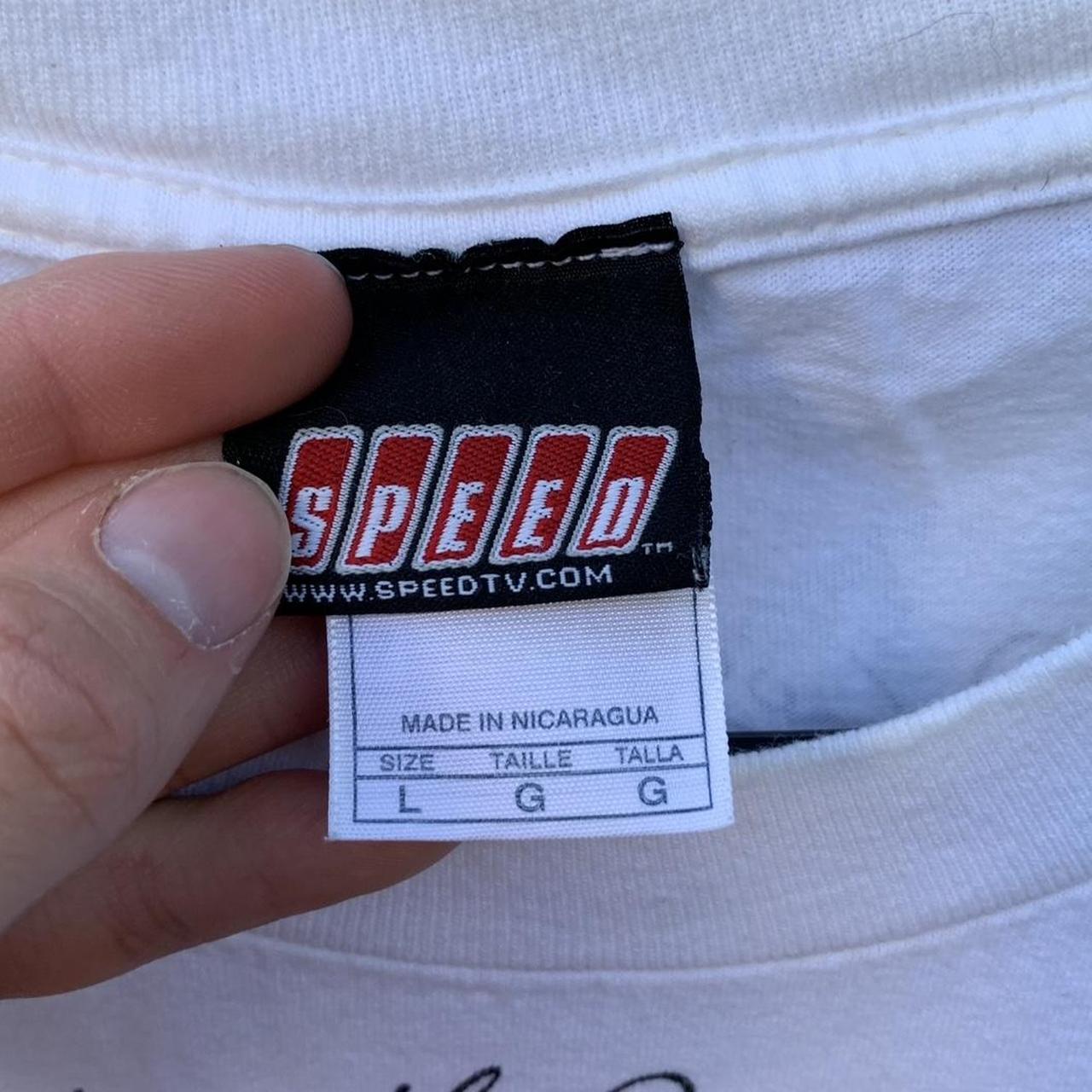 Y2K Shirt Speed TV Racing Team Pinks "Lose The Race... - Depop