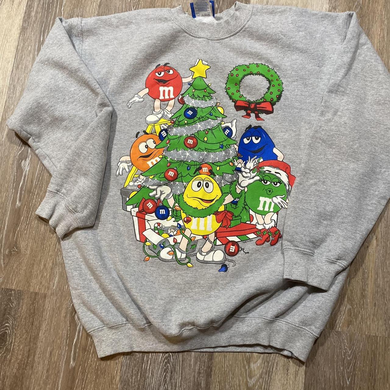 Vintage M&M Christmas sweater - Depop