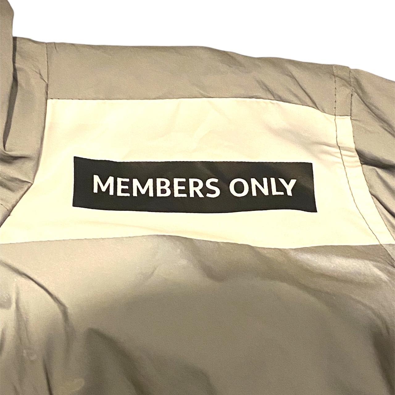 Members Only Sport Jacket Size Medium Pullover... | Depop