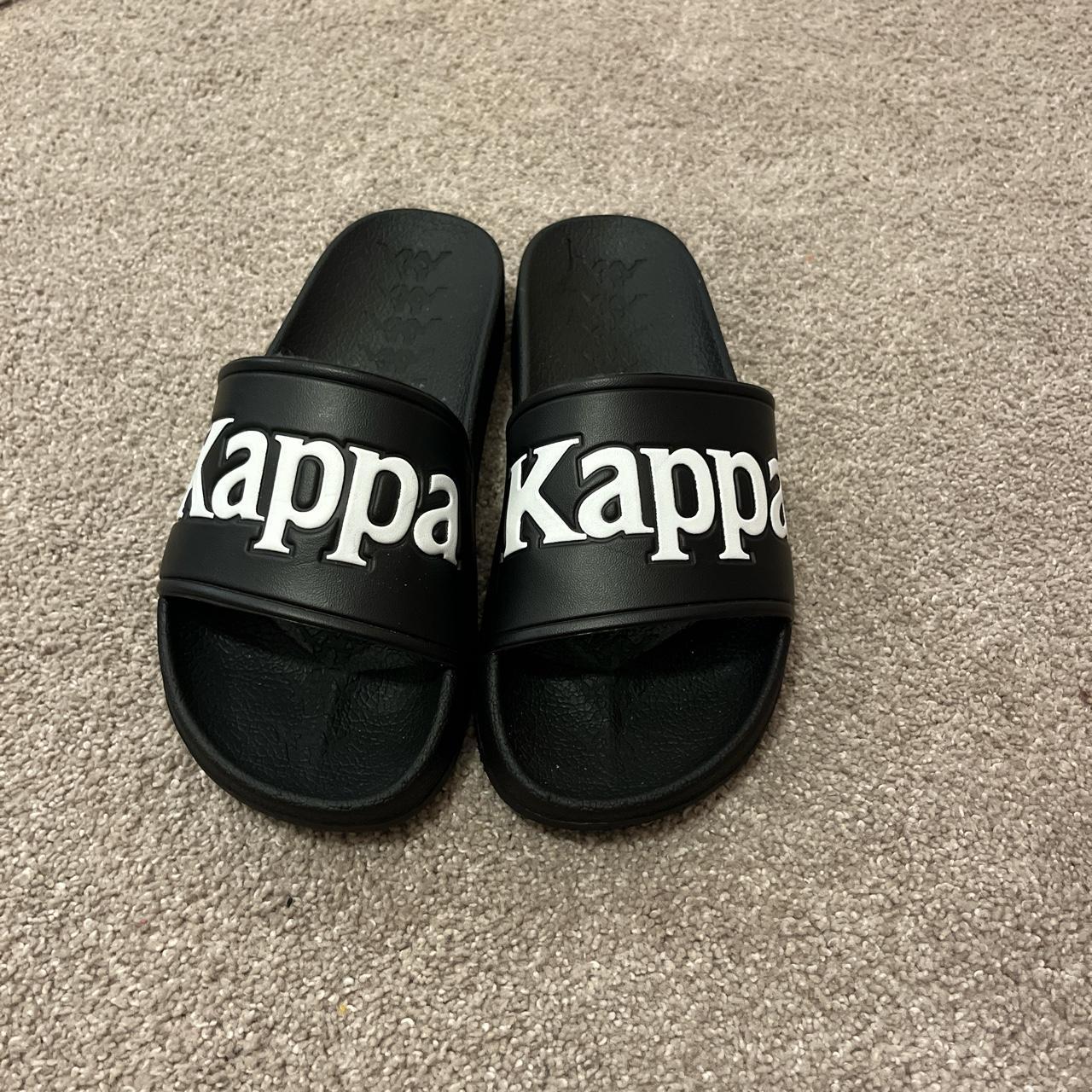 Youth kappa slides - Depop