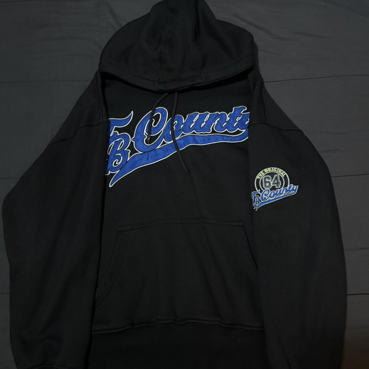 FB County Signature Hoodie Medium - Depop