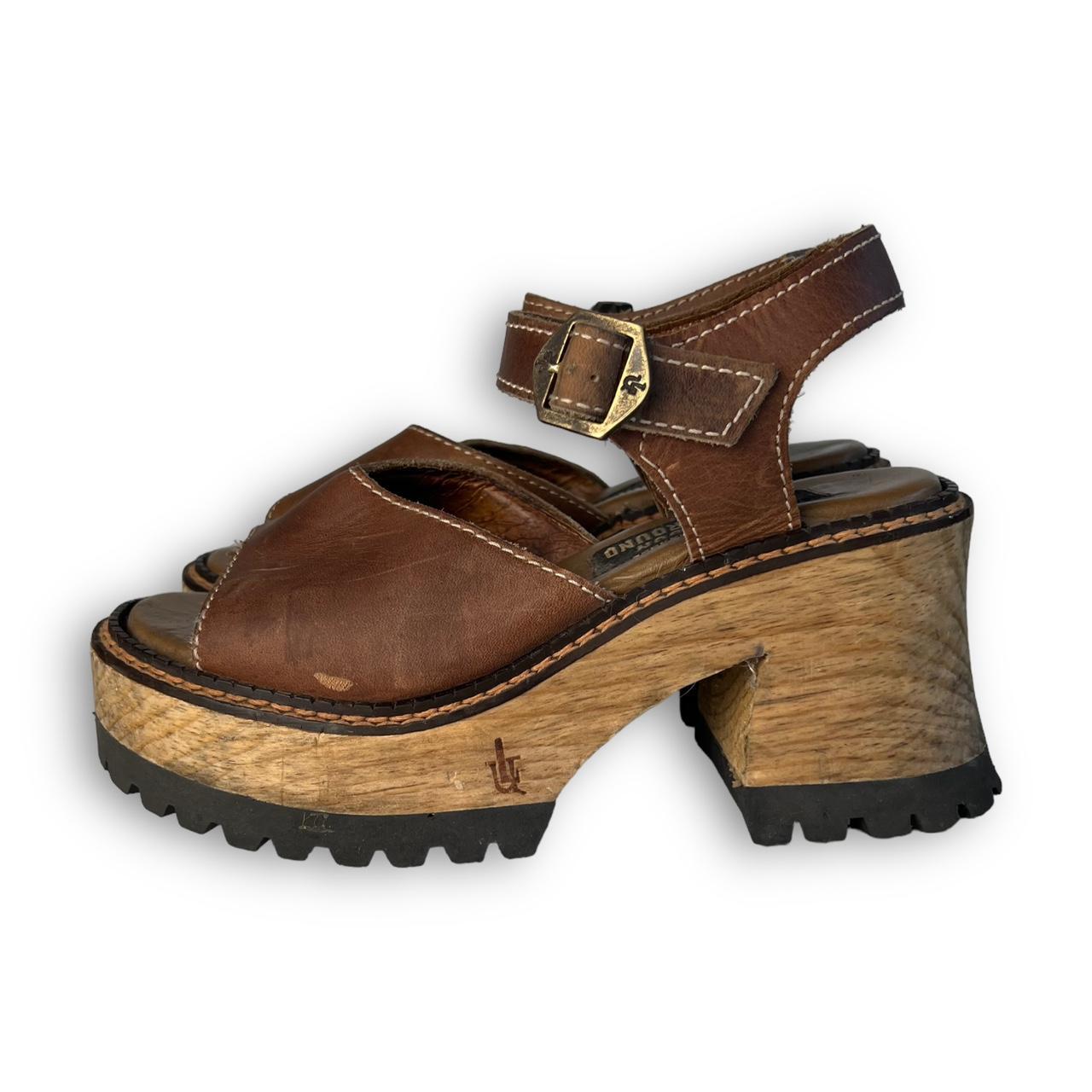 Vintage London Underground platform sandals Brand... | Depop